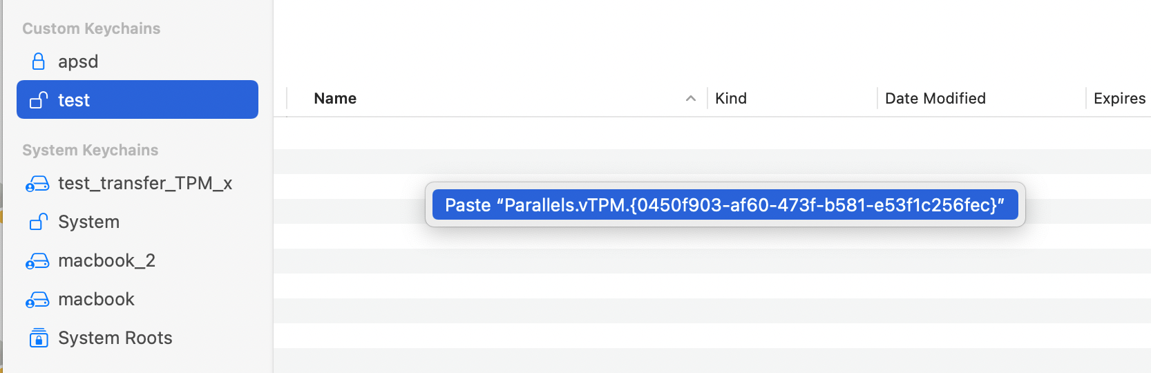 Kb Parallels Use Virtual Trusted Platform Module Tpm In Parallels Desktop